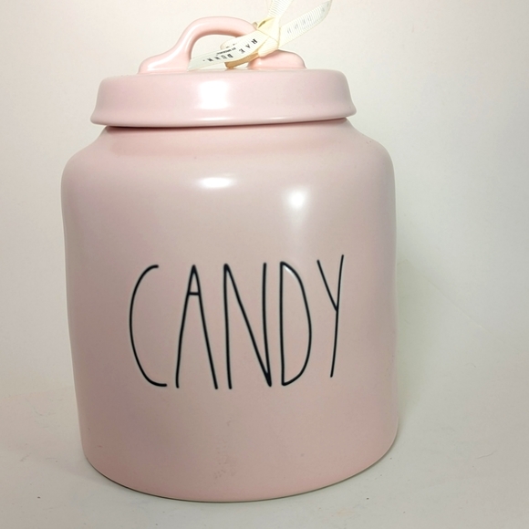 Rae Dunn | Kitchen | Rae Dunn Light Pink Candy Canister | Poshmark